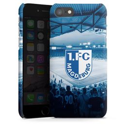 DeinDesign iPhone SE (2020) Handy Premium Case Smartphone Handyh&uuml;lle Schutzh&uuml;lle matt 1. Fcm Stadium 1. Fc Magdeburg Premium Case