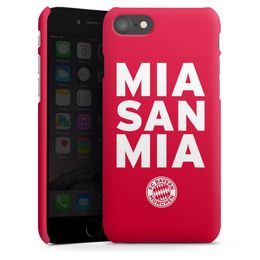 DeinDesign iPhone SE (2022) Handy Premium Case Smartphone Handyh&uuml;lle Schutzh&uuml;lle matt Fc Bayern M&uuml;nchen Mia San Mia Fcb Premium Case