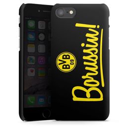 DeinDesign iPhone SE (2022) Handy Premium Case Smartphone Handyh&uuml;lle Schutzh&uuml;lle matt Borussia Dortmund Soccer Bvb Premium Case