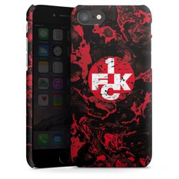 DeinDesign iPhone SE (2020) Handy Premium Case Smartphone Handyh&uuml;lle Schutzh&uuml;lle matt 1. Fc Kaiserslautern 1. Fck Logo Premium Case