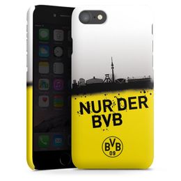 DeinDesign iPhone SE (2020) Handy Premium Case Smartphone Handyh&uuml;lle Schutzh&uuml;lle matt Borussia Dortmund Statement Bvb Premium Case