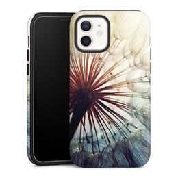 DeinDesign iPhone 12 mini Handy Panzer Handyh&uuml;lle robuste Outdoor H&uuml;lle Schutzh&uuml;lle gl&auml;nzend Photography Dandelion Flowers Tough Case