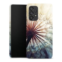 DeinDesign Galaxy A53 5G Handy Premium Case Smartphone Handyh&uuml;lle Schutzh&uuml;lle gl&auml;nzend Dandelion Photography Flowers Premium Case