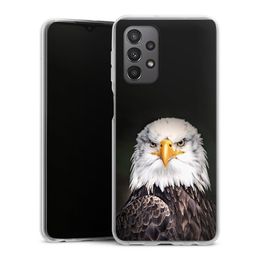 DeinDesign Galaxy A23 5G Handy Silikon H&uuml;lle Case transparent Handyh&uuml;lle Eagle Bird Animals Silikon Case