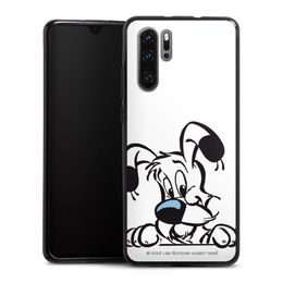 DeinDesign Huawei P30 Pro Handy Silikon H&uuml;lle Case schwarz Handyh&uuml;lle Idefix Official Licensed Product Comic