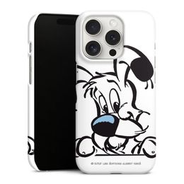 DeinDesign iPhone 15 Pro Handy Premium Case Smartphone Handyh&uuml;lle Schutzh&uuml;lle matt Idefix Official Licensed Product Comic Premium Case