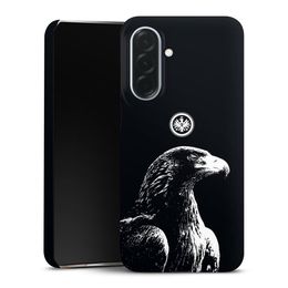 DeinDesign Galaxy A36 5G Handy Premium Case Smartphone Handyh&uuml;lle Schutzh&uuml;lle matt Attila Official Licensed Product Eintracht Frankfurt Premium Case
