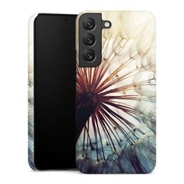 DeinDesign Galaxy S22 Handy Premium Case Smartphone Handyh&uuml;lle Schutzh&uuml;lle matt Photography Dandelion Flowers Premium Case