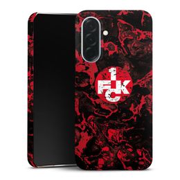 DeinDesign Galaxy A36 5G Handy Premium Case Smartphone Handyh&uuml;lle Schutzh&uuml;lle matt 1. Fc Kaiserslautern 1. Fck Logo Premium Case