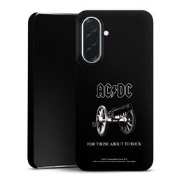 DeinDesign Galaxy A36 5G Handy Premium Case Smartphone Handyh&uuml;lle Schutzh&uuml;lle matt Music Acdc Merchandise Premium Case