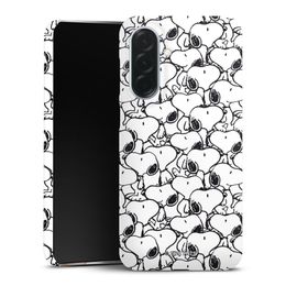 DeinDesign Galaxy A36 5G Handy Premium Case Smartphone Handyh&uuml;lle Schutzh&uuml;lle matt Peanuts Snoopy Muster Premium Case