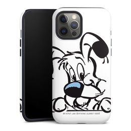 DeinDesign iPhone 12 Pro Handy Panzer Handyh&uuml;lle robuste Outdoor H&uuml;lle Schutzh&uuml;lle matt Idefix Official Licensed Product Comic Tough Case