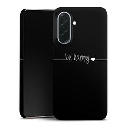 DeinDesign Galaxy A36 5G Handy Premium Case Smartphone Handyh&uuml;lle Schutzh&uuml;lle matt Happiness Statement Sayings Premium Case