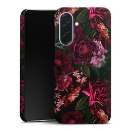 DeinDesign Galaxy A36 5G Handy Premium Case Smartphone Handyh&uuml;lle Schutzh&uuml;lle matt Flowers Blossom Rose Premium Case