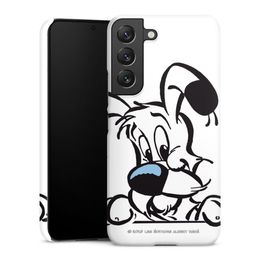 DeinDesign Galaxy S22 Handy Premium Case Smartphone Handyh&uuml;lle Schutzh&uuml;lle gl&auml;nzend Idefix Official Licensed Product Comic Premium Case