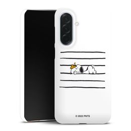 DeinDesign Galaxy A36 5G Handy Premium Case Smartphone Handyh&uuml;lle Schutzh&uuml;lle matt Snoopy Dog Peanuts Premium Case