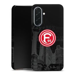 DeinDesign Galaxy A36 5G Handy Premium Case Smartphone Handyh&uuml;lle Schutzh&uuml;lle matt Official Licensed Product Logo Fortuna D&uuml;sseldorf Premium Case