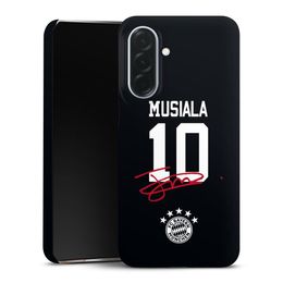 DeinDesign Galaxy A36 5G Handy Premium Case Smartphone Handyh&uuml;lle Schutzh&uuml;lle matt Jamal Musiala Fcb Fc Bayern M&uuml;nchen Premium Case