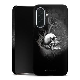 DeinDesign Galaxy A36 5G Handy Premium Case Smartphone Handyh&uuml;lle Schutzh&uuml;lle matt Gothic Skull Skulls Premium Case