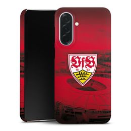 DeinDesign Galaxy A36 5G Handy Premium Case Smartphone Handyh&uuml;lle Schutzh&uuml;lle matt Vfb Stuttgart Official Licensed Product Stadium Premium Case