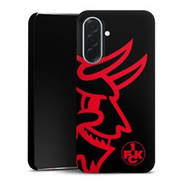 DeinDesign Galaxy A36 5G Handy Premium Case Smartphone Handyh&uuml;lle Schutzh&uuml;lle matt 1. Fc Kaiserslautern Logo Official Licensed Product Premium Case