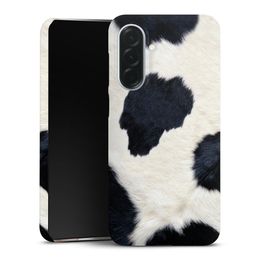 DeinDesign Galaxy A36 5G Handy Premium Case Smartphone Handyh&uuml;lle Schutzh&uuml;lle matt Animal Look Animal Print Cow Skin Premium Case