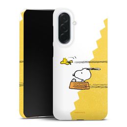 DeinDesign Galaxy A36 5G Handy Premium Case Smartphone Handyh&uuml;lle Schutzh&uuml;lle matt Snoopy Peanuts Children Premium Case