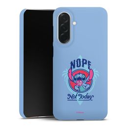 DeinDesign Galaxy A36 5G Handy Premium Case Smartphone Handyh&uuml;lle Schutzh&uuml;lle matt Disney Sayings Lilo & Stitch Premium Case