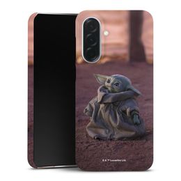 DeinDesign Galaxy A36 5G Handy Premium Case Smartphone Handyh&uuml;lle Schutzh&uuml;lle matt The Child Star Wars Baby Yoda Premium Case