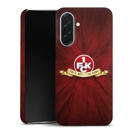 DeinDesign Galaxy A36 5G Handy Premium Case Smartphone Handyh&uuml;lle Schutzh&uuml;lle matt Logo Official Licensed Product 1. Fc Kaiserslautern Premium Case