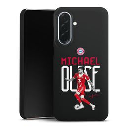 DeinDesign Galaxy A36 5G Handy Premium Case Smartphone Handyh&uuml;lle Schutzh&uuml;lle matt Fc Bayern M&uuml;nchen Michael Olise Official Licensed Product Premium Case