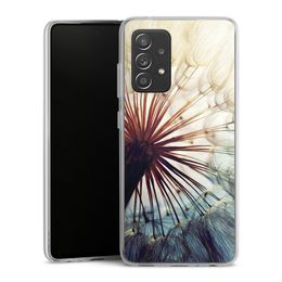 DeinDesign Galaxy A52s 5G Handy Silikon H&uuml;lle Case transparent Handyh&uuml;lle Photography Flowers Dandelion Silikon Case
