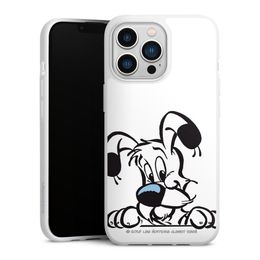 DeinDesign iPhone 13 Pro Handy Silikon H&uuml;lle Case wei&szlig; Handyh&uuml;lle Idefix Official Licensed Product Comic Silikon Case