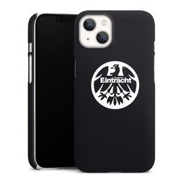 DeinDesign iPhone 13 Handy Premium Case Smartphone Handyh&uuml;lle Schutzh&uuml;lle matt Logo Eintracht Frankfurt Eagle Premium Case
