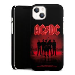 DeinDesign iPhone 13 Handy Premium Case Smartphone Handyh&uuml;lle Schutzh&uuml;lle matt Band Acdc Official Licensed Product Premium Case