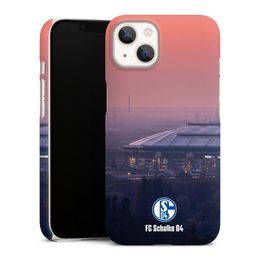 DeinDesign iPhone 13 Handy Premium Case Smartphone Handyh&uuml;lle Schutzh&uuml;lle matt Fc Schalke 04 Official Licensed Product Stadium Premium Case