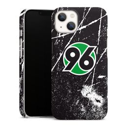 DeinDesign iPhone 13 Handy Premium Case Smartphone Handyh&uuml;lle Schutzh&uuml;lle matt Coat Of Arms H96 Hannover 96 Premium Case