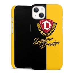 DeinDesign iPhone 13 Handy Premium Case Smartphone Handyh&uuml;lle Schutzh&uuml;lle matt Sg Dynamo Dresden Official Licensed Product Sgd Premium Case