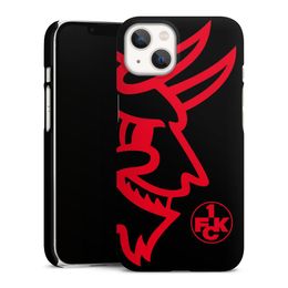 DeinDesign iPhone 13 Handy Premium Case Smartphone Handyh&uuml;lle Schutzh&uuml;lle matt 1. Fc Kaiserslautern Logo Official Licensed Product Premium Case