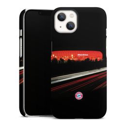 DeinDesign iPhone 13 Handy Premium Case Smartphone Handyh&uuml;lle Schutzh&uuml;lle matt Fcb Fc Bayern M&uuml;nchen Stadium Premium Case