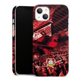 DeinDesign iPhone 13 Handy Premium Case Smartphone Handyh&uuml;lle Schutzh&uuml;lle matt Merchandise Official Licensed Product Bayer 04 Leverkusen Premium Case