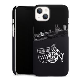 DeinDesign iPhone 13 Handy Premium Case Smartphone Handyh&uuml;lle Schutzh&uuml;lle matt Skyline Official Licensed Product 1. Fc K&ouml;ln Premium Case