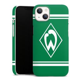 DeinDesign iPhone 13 Handy Premium Case Smartphone Handyh&uuml;lle Schutzh&uuml;lle matt Sv Werder Bremen Official Licensed Product Logo Premium Case