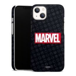 DeinDesign iPhone 13 Handy Premium Case Smartphone Handyh&uuml;lle Schutzh&uuml;lle matt Logo Marvel Comic Premium Case