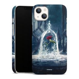 DeinDesign iPhone 13 Handy Premium Case Smartphone Handyh&uuml;lle Schutzh&uuml;lle matt Rose The Beauty And The Beast Disney Princess Premium Case