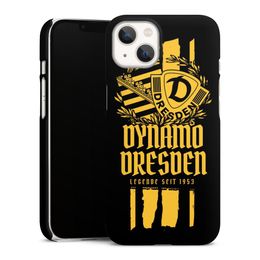 DeinDesign iPhone 13 Handy Premium Case Smartphone Handyh&uuml;lle Schutzh&uuml;lle matt Sg Dynamo Dresden Statement Sgd Premium Case