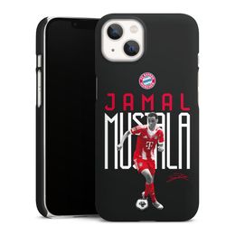 DeinDesign iPhone 13 Handy Premium Case Smartphone Handyh&uuml;lle Schutzh&uuml;lle matt Fc Bayern M&uuml;nchen Jamal Musiala Official Licensed Product Premium Case