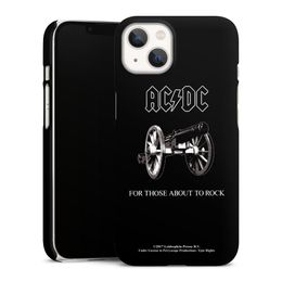 DeinDesign iPhone 13 Handy Premium Case Smartphone Handyh&uuml;lle Schutzh&uuml;lle matt Music Acdc Merchandise Premium Case