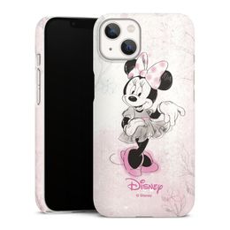 DeinDesign iPhone 13 Handy Premium Case Smartphone Handyh&uuml;lle Schutzh&uuml;lle matt Vintage Minnie Mouse Disney Premium Case