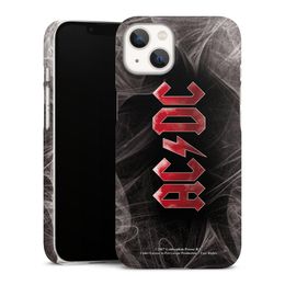 DeinDesign iPhone 13 Handy Premium Case Smartphone Handyh&uuml;lle Schutzh&uuml;lle matt Merchandise Acdc Logo Premium Case